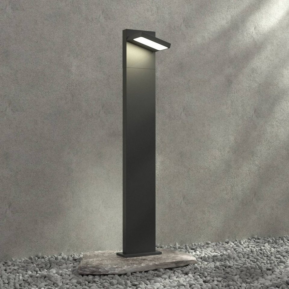 Lucande Led Pollerleuchte Silvan Led Leuchtmittel Fest Verbaut