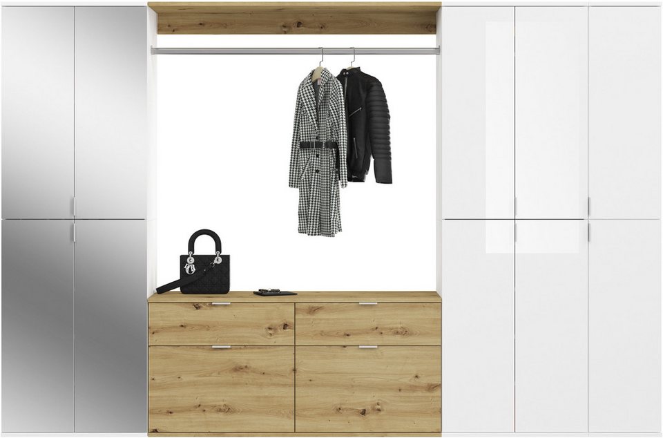Inosign Garderoben Set Trondheim Breite 273 Cm 6 Teilig Bestehend