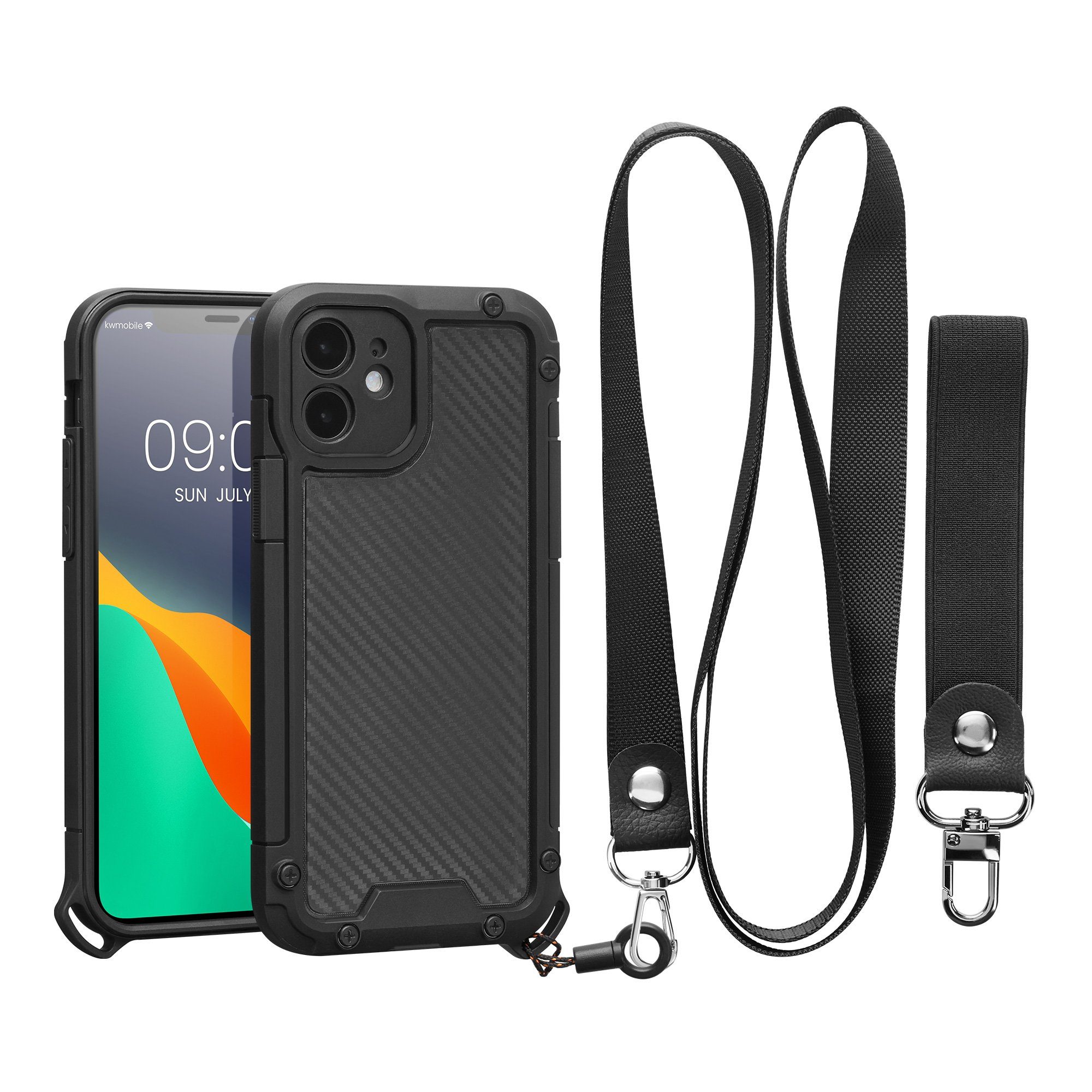 Kwmobile Handyhülle Handykette Cover Für Apple Iphone 12 Hülle Zum