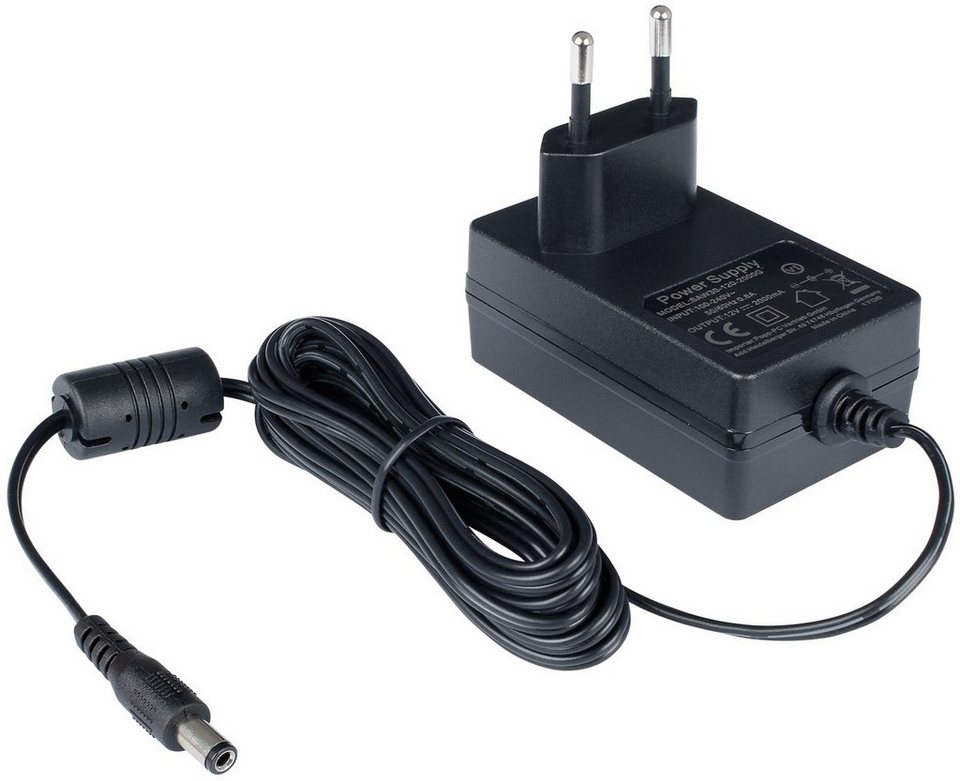 Poppstar Universal AC DC Netzteil Steckernetzteil 12V 2A (2000mA, 5,5/2 ... Poppstar Universal AC DC Netzteil Steckernetzteil 12V 2A (2000mA, 5,5/2 ...