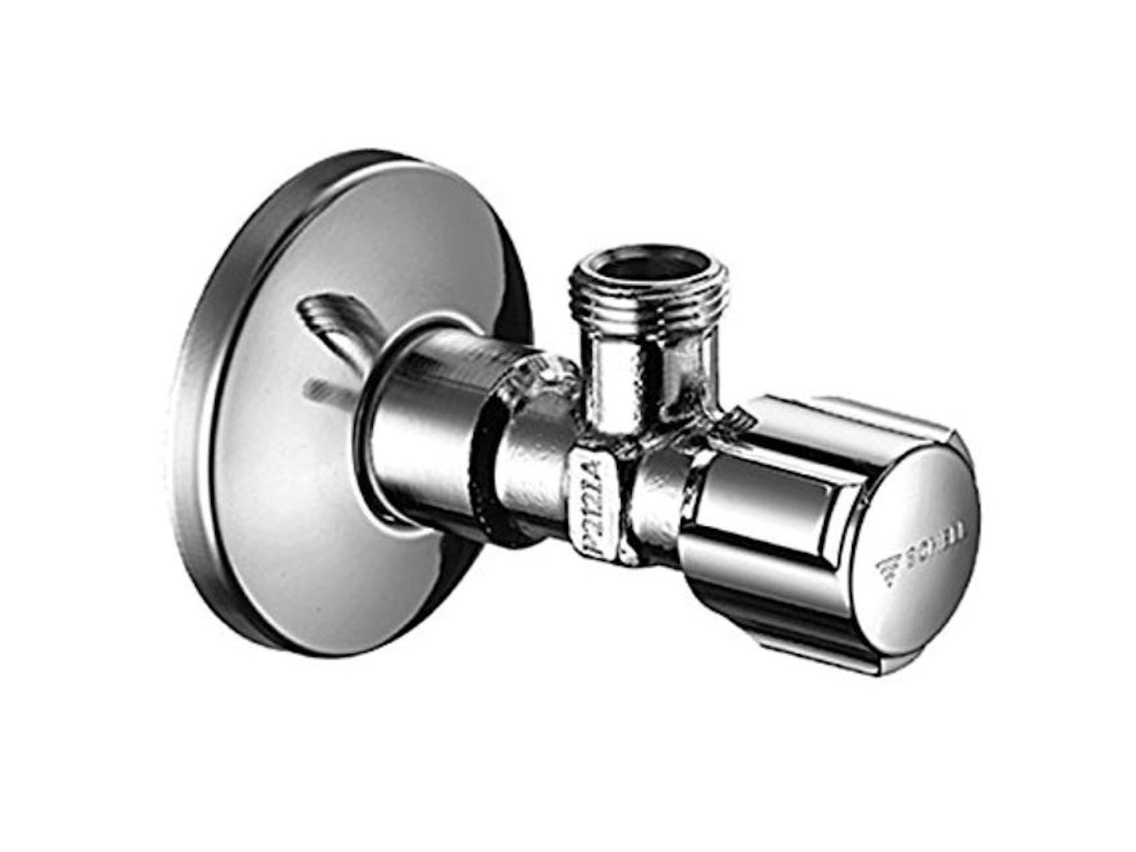 Schell Eckventil Comfort, Mit Regulierfunktion 1/2 AG x 1/2 AG Chrom ...