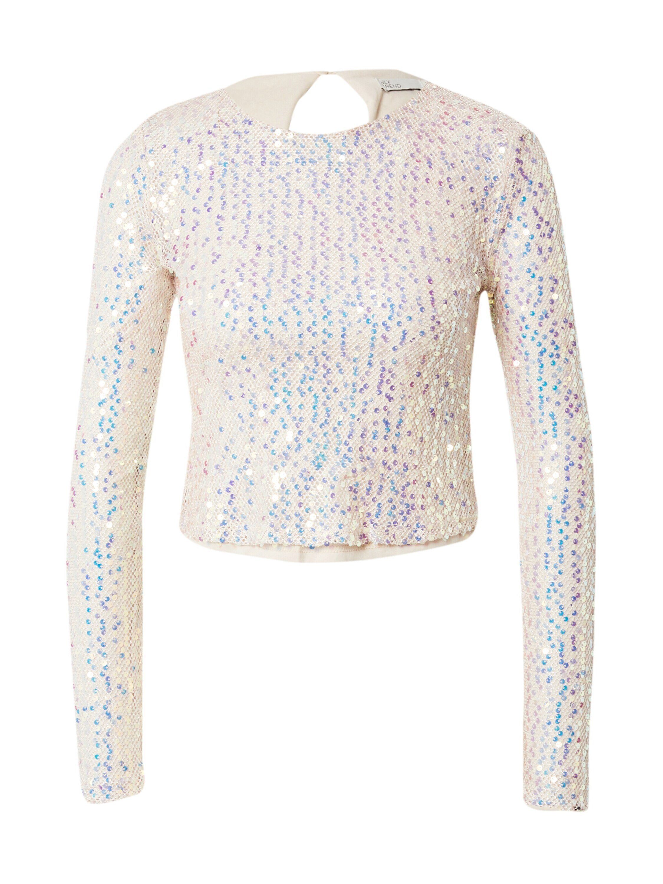 Nly By Nelly Langarmbluse 1 Tlg Pailletten Cut Outs