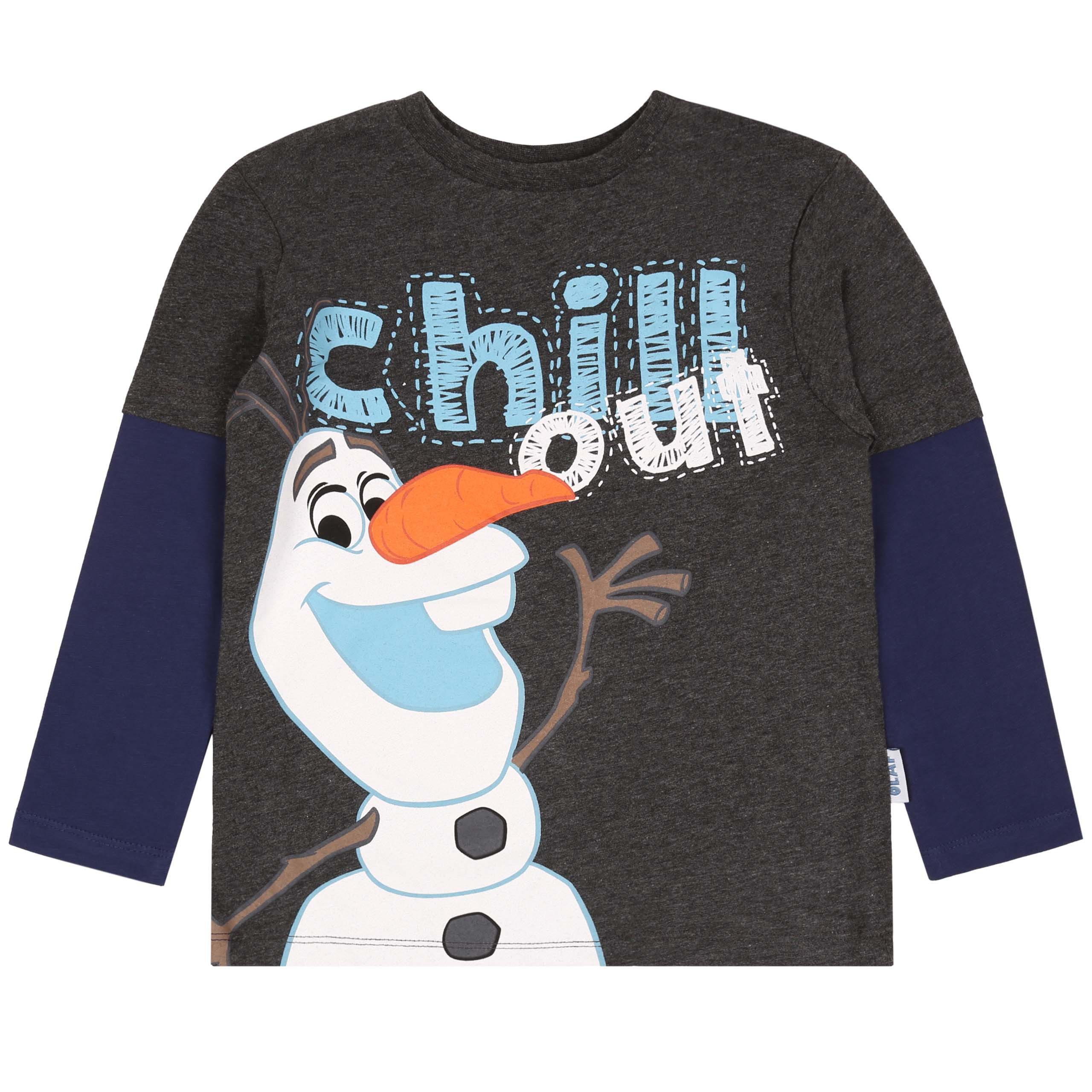 Sarciaeu Langarmbluse Frozen Die Eiskönigin Bluse Olaf 4 5 Jahre