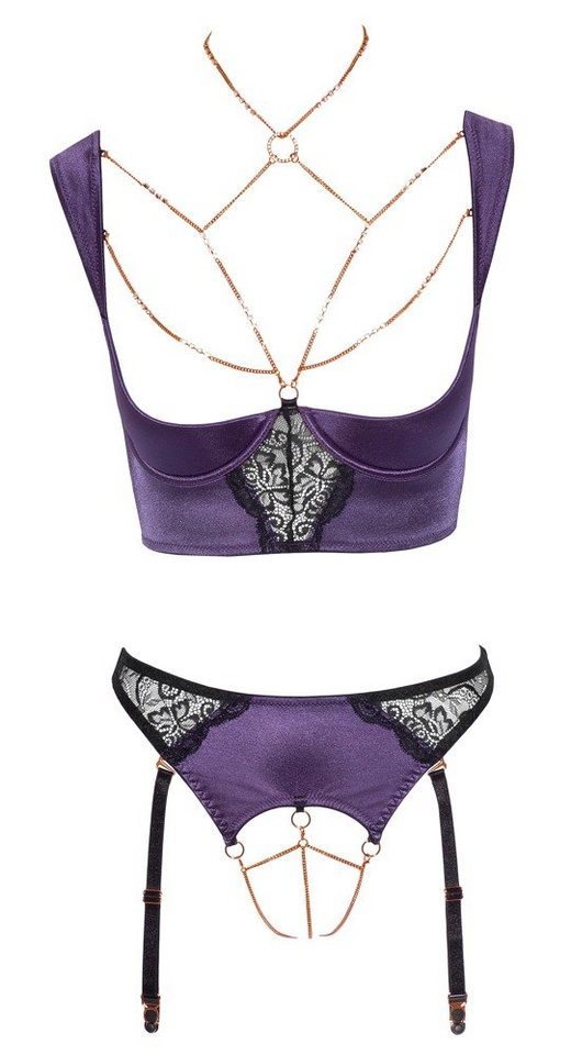 Abierta Fina Ouvert Bh Hebe Violett 75b 85c 2 Tlg