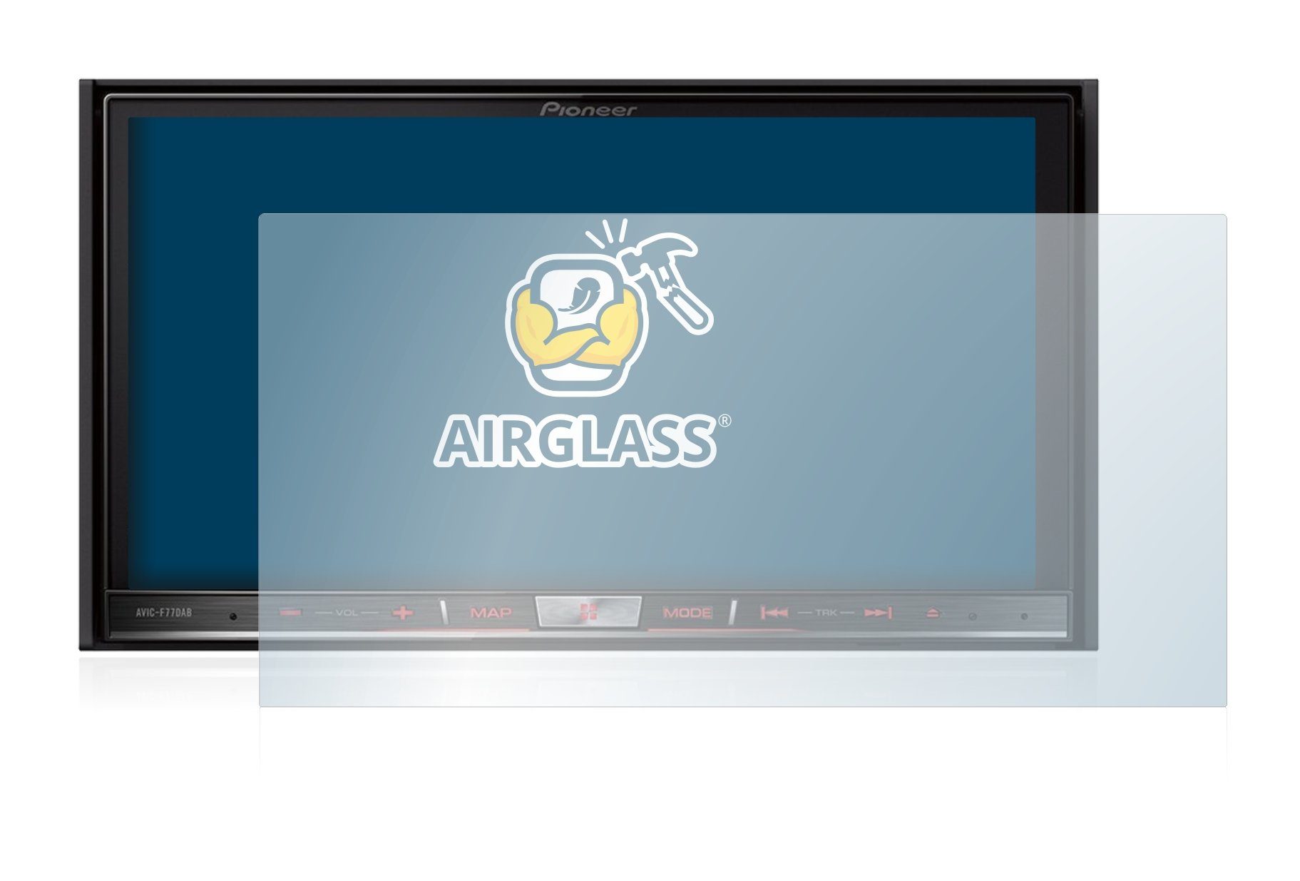 Brotect Panzerglasfolie Für Pioneer Avic F77dab Für Pioneer Avic