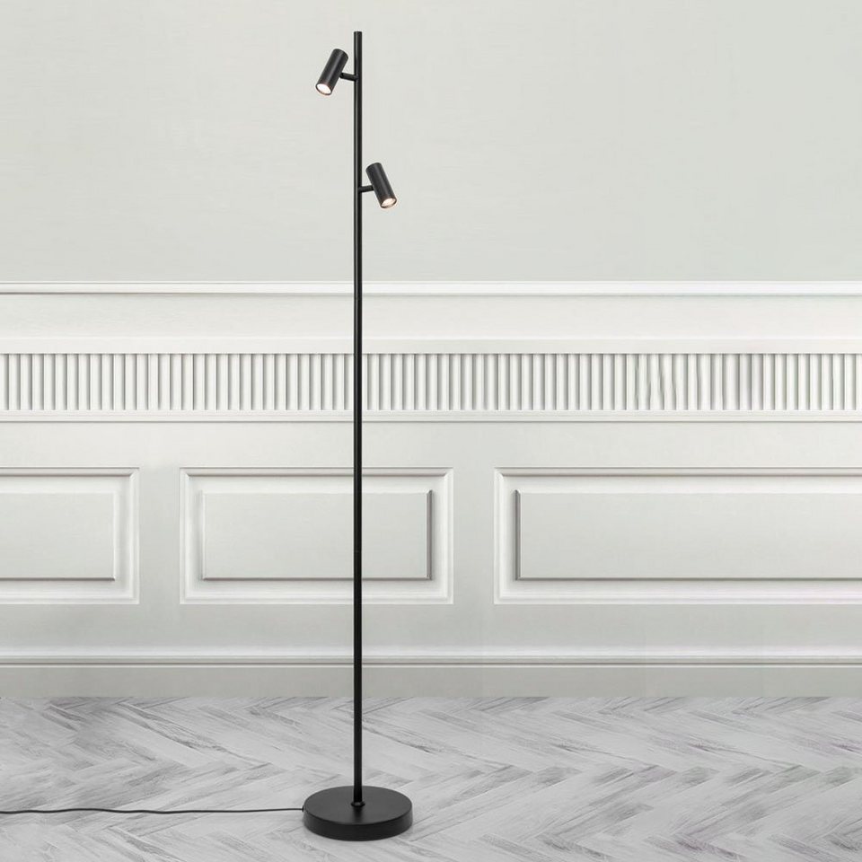 Click Licht Led Außen Stehlampe Led Stehleuchte Omari In Schwarz 2x 3