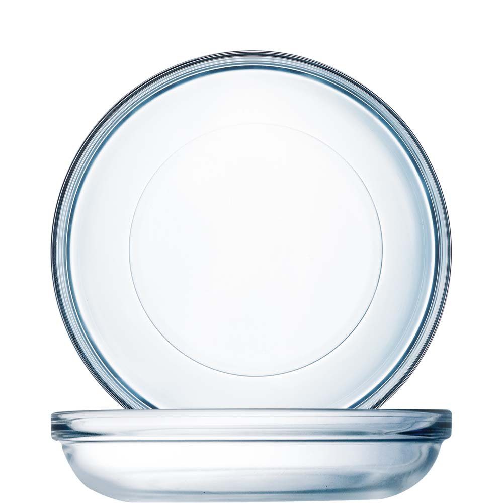 Arcoroc Gebäckteller Arcoroc Empilable Puddingteller stapelbar 6er Set ...