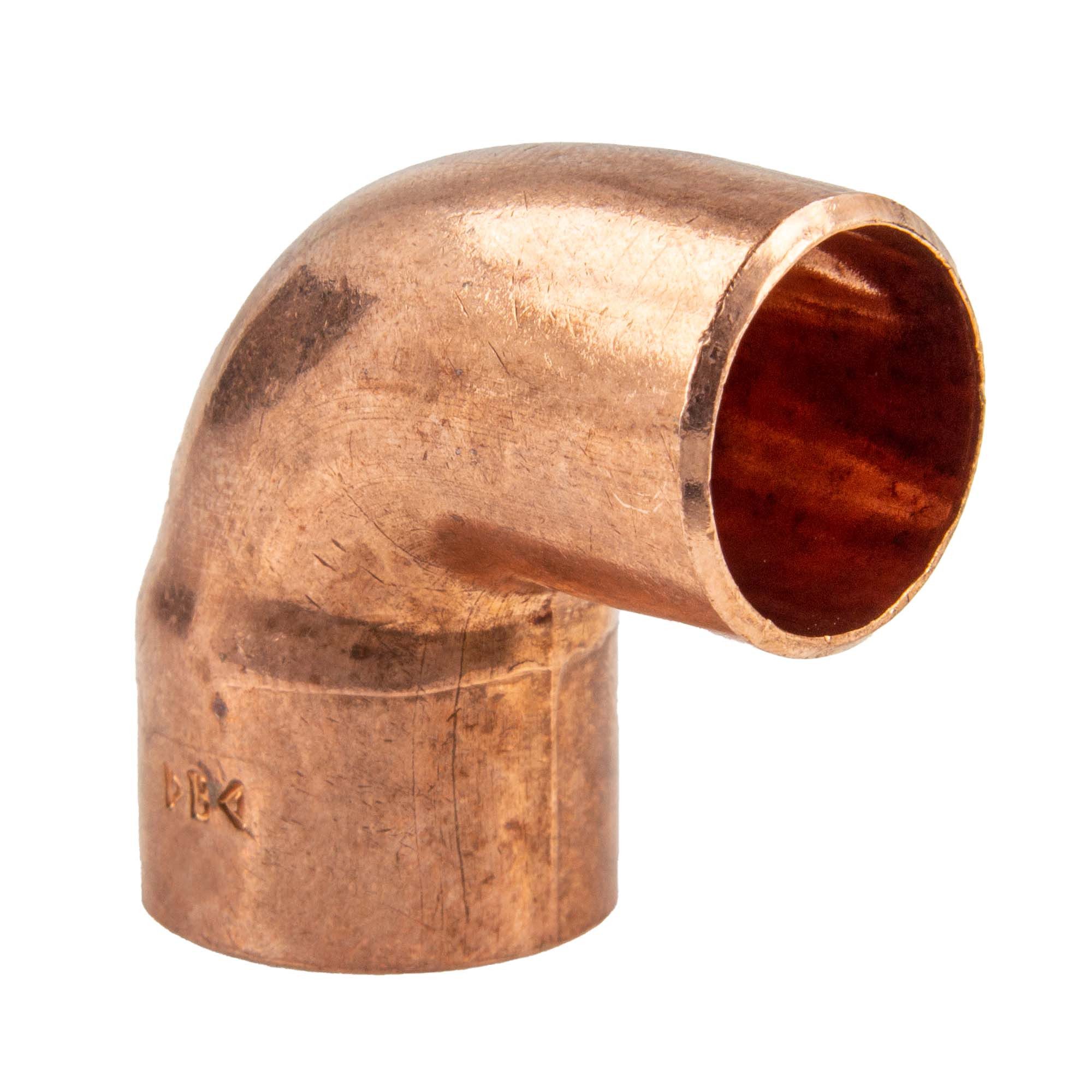 Conex Bänninger Lötfitting Kupfer-Winkel 90° I/A - Typ 5092, DVGW, 15 mm