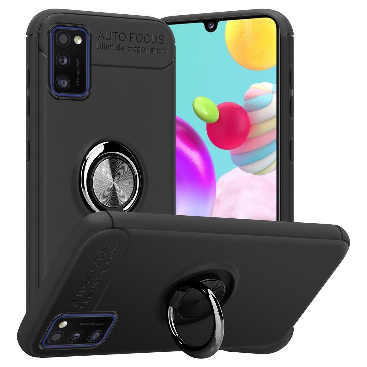 Cadorabo Handyhülle Tpu Auto Fokus Hülle Für Samsung Galaxy A41