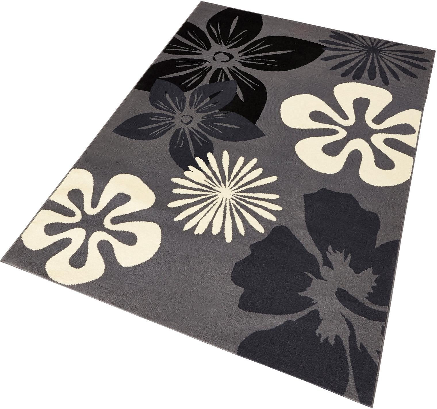 Teppich Flora Hanse Home Rechteckig Höhe 9 Mm Kurzflor Blumen