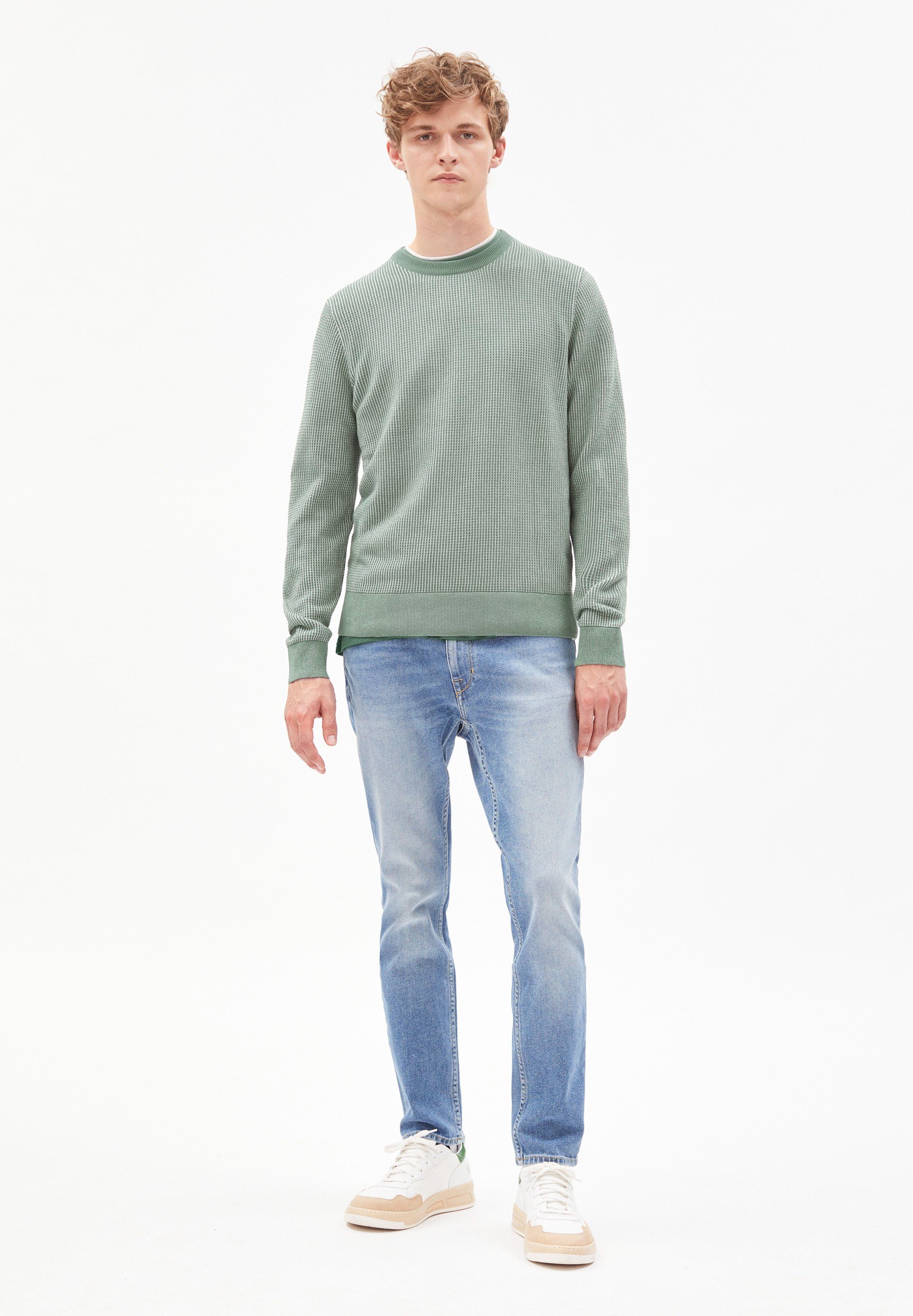 Armedangels Strickpullover Laavo Herren Pullover Aus Bio Baumwolle 1