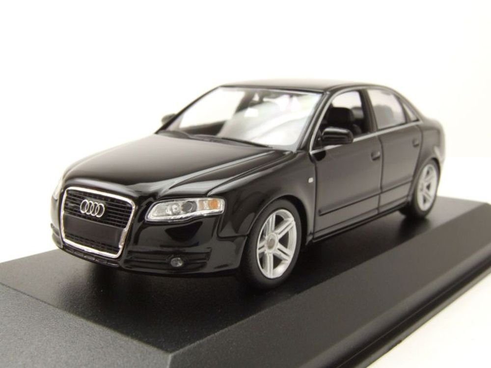 Maxichamps Modellauto Audi A4 2004 schwarz Modellauto 1:43 Maxichamps ...