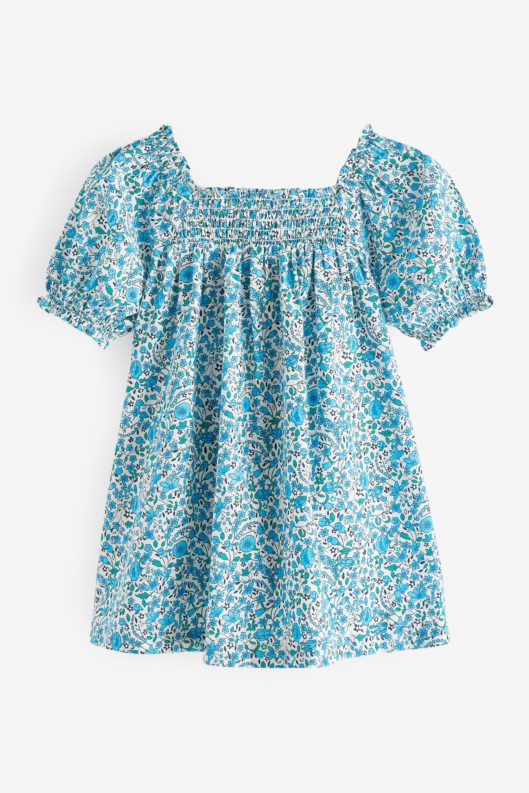 Next Sommerkleid Kleid Mit Puffärmeln 1 Tlg Mode Und Accessoires Für