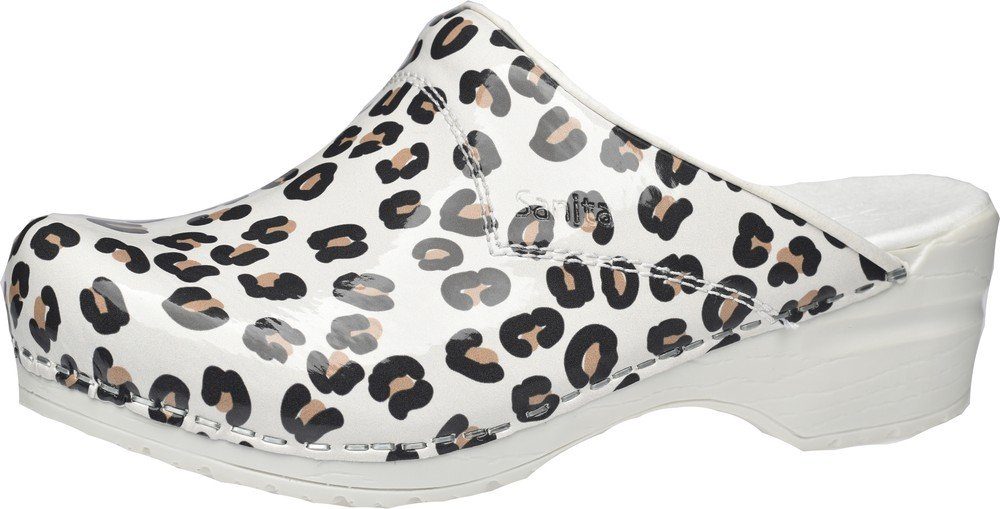Sanita LEOPARD Clog