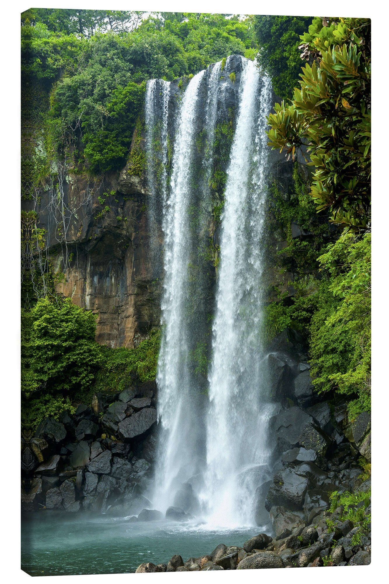 Posterlounge Leinwandbild Michael Runkel Jeongbang Wasserfall Fotografie