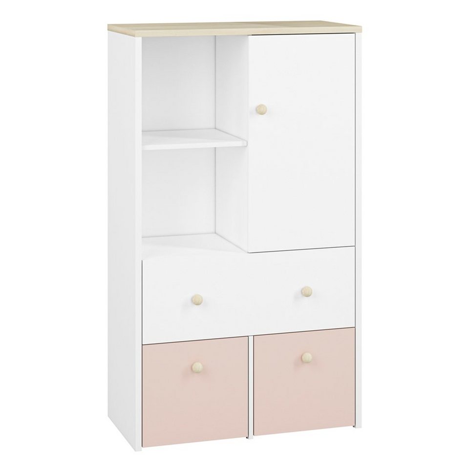 Lomadox Kleiderschrank Elva 131 Schrank Mit Schubkästen Und Fächern