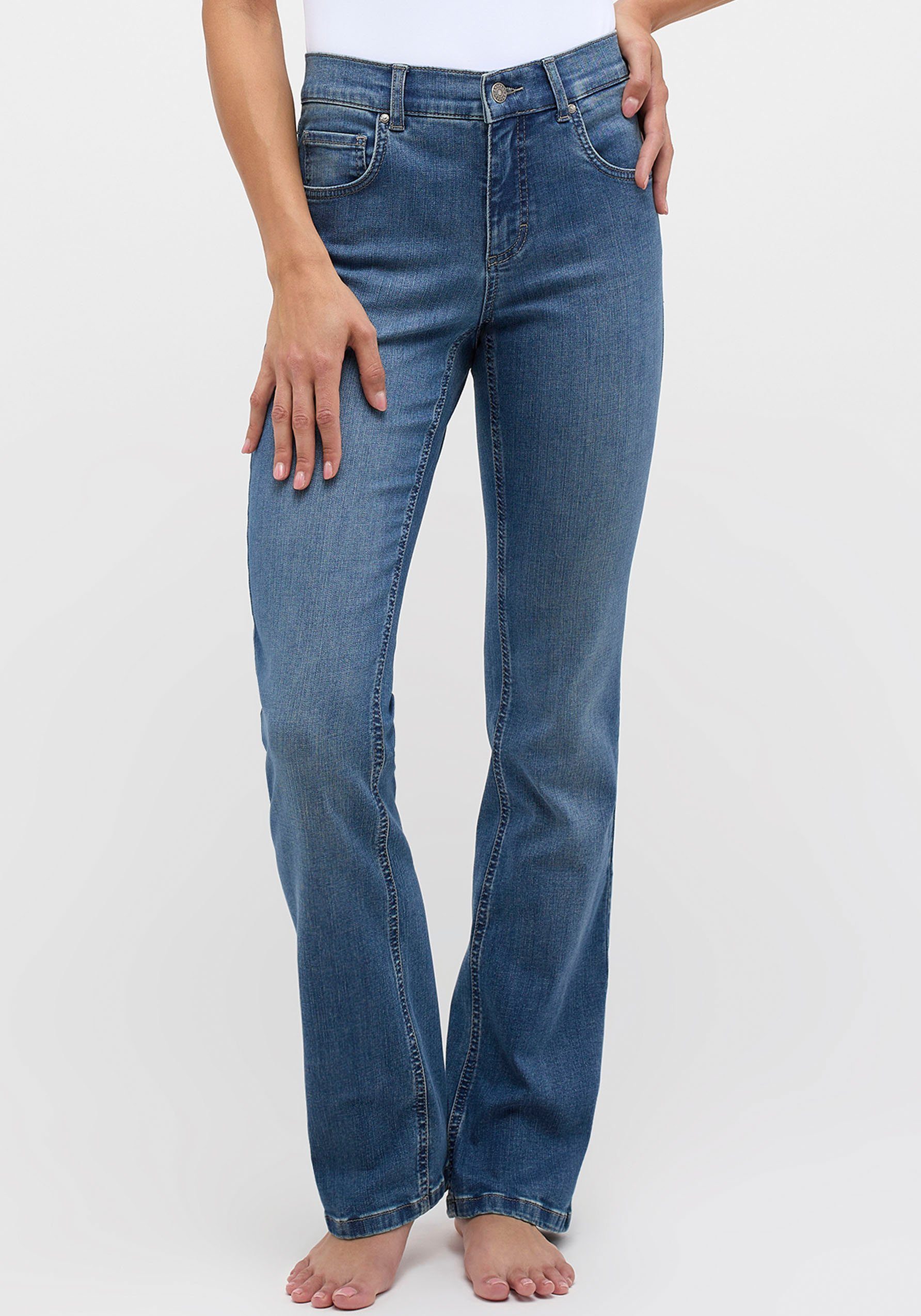 ANGELS Bootcut-Jeans LENI, Jeans LENI von Angels