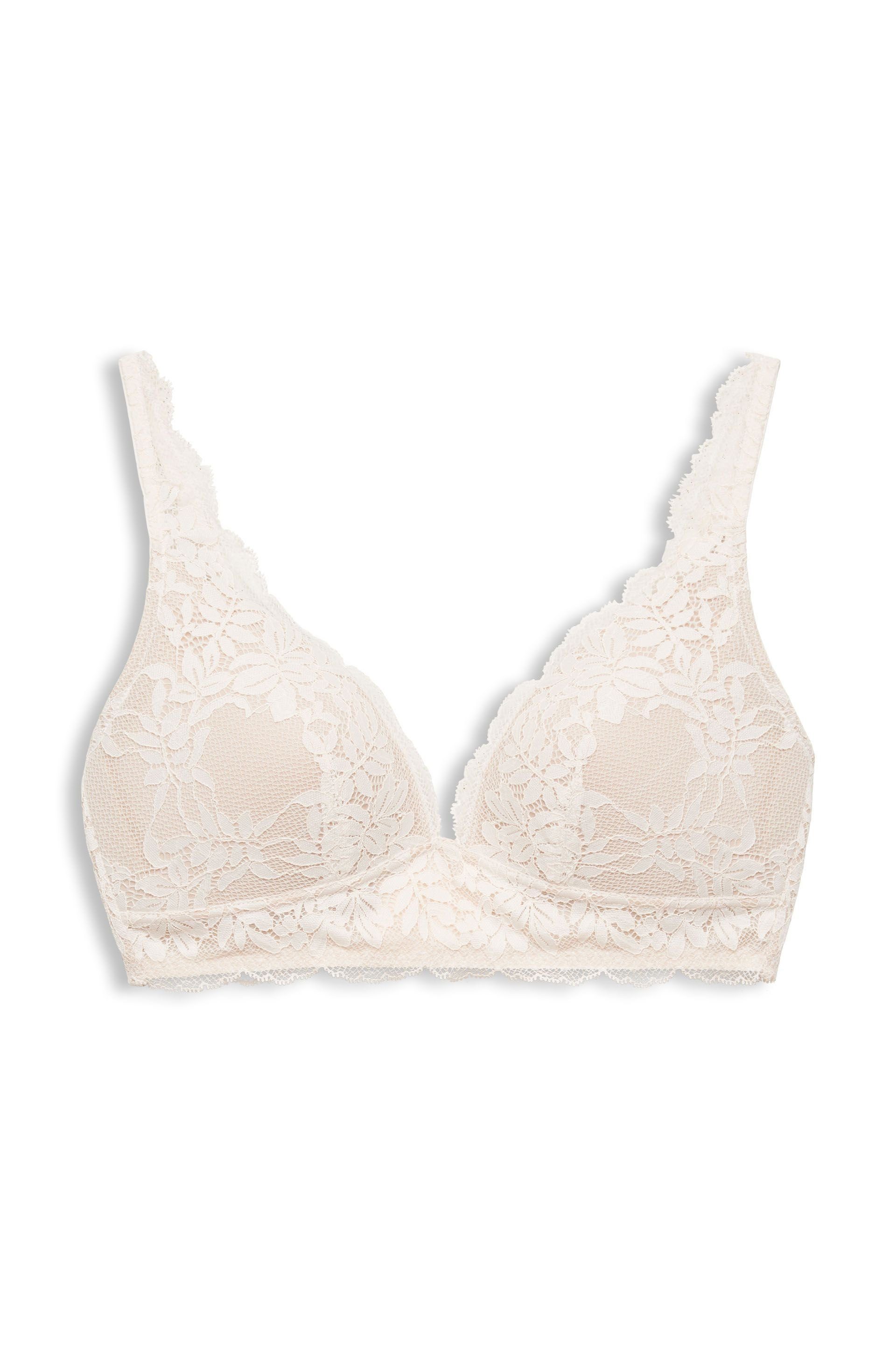 Esprit Push Up Bh Recycelt Bügelloser Push Up Bh Aus Spitze