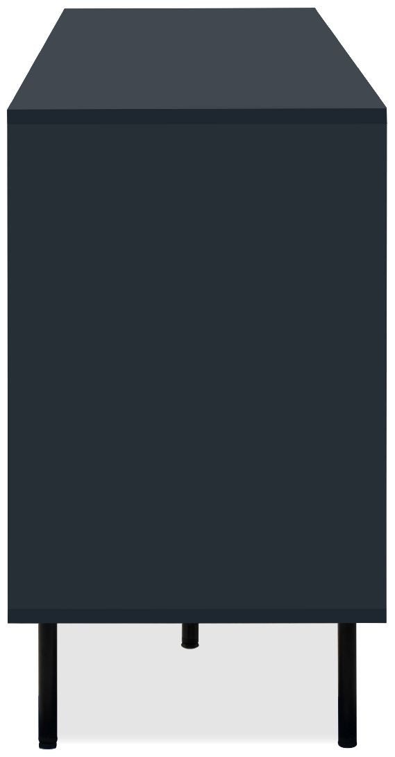 Finori Lowboard Caracas 57A, Navy blau, Softclose, Modern ...