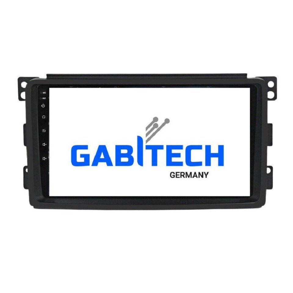 GABITECH Android 13 Autoradio für Mercedes Smart Fortwo 9 Zoll GPS Carplay RDS Einbau ...