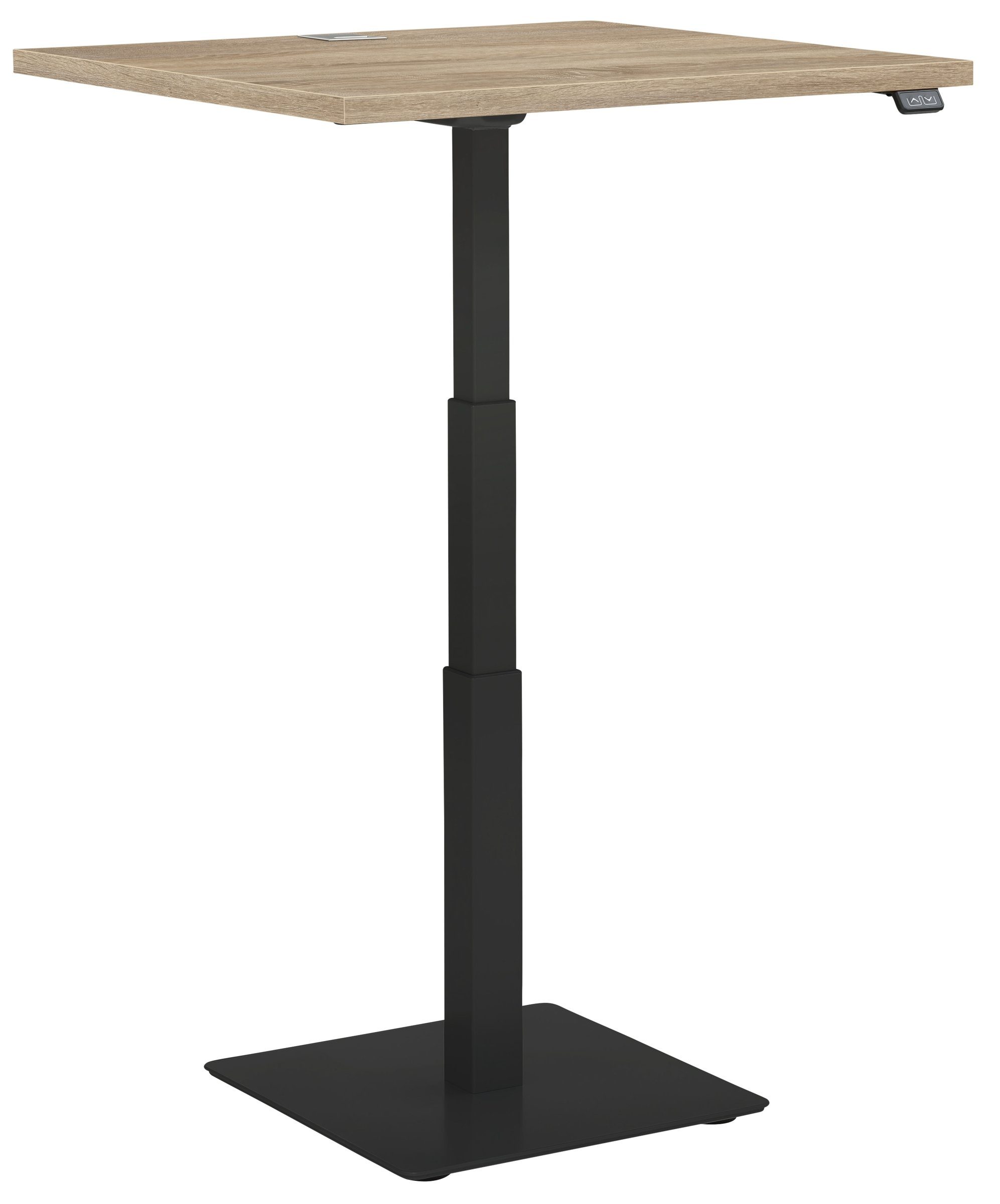 Möbelando Schreibtisch 5511 Bxhxt 80x127x80 Cm Aus Metall