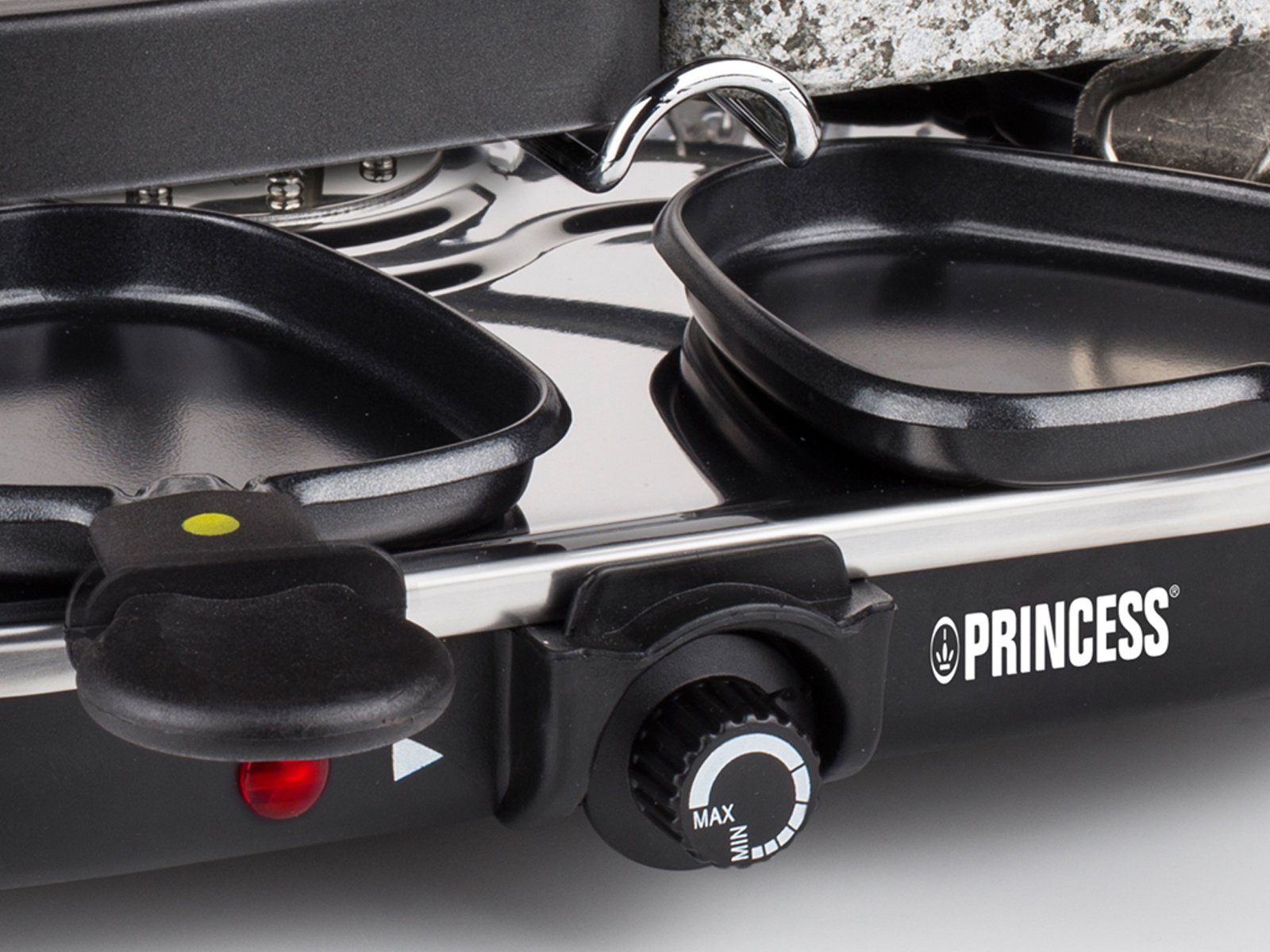 PRINCESS Raclette, 8 Raclettepfännchen, 1200 W, Gerät 2-8 Personen ...