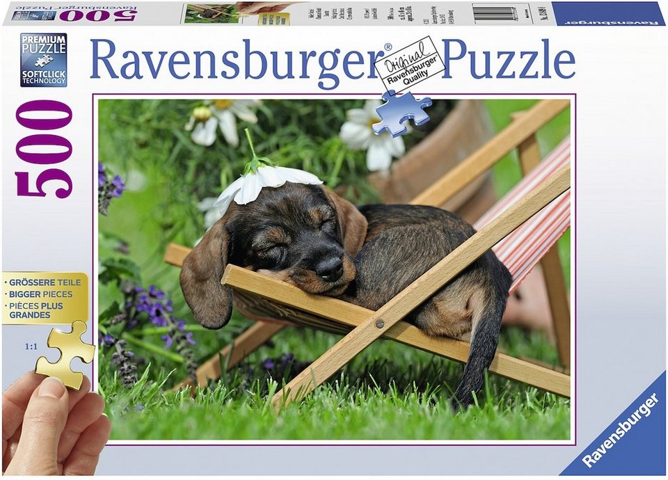 Ravensburger Puzzle, 500 Teile, »Dackel« kaufen | OTTO Ravensburger Puzzle, 500 Teile, »Dackel« kaufen | OTTO