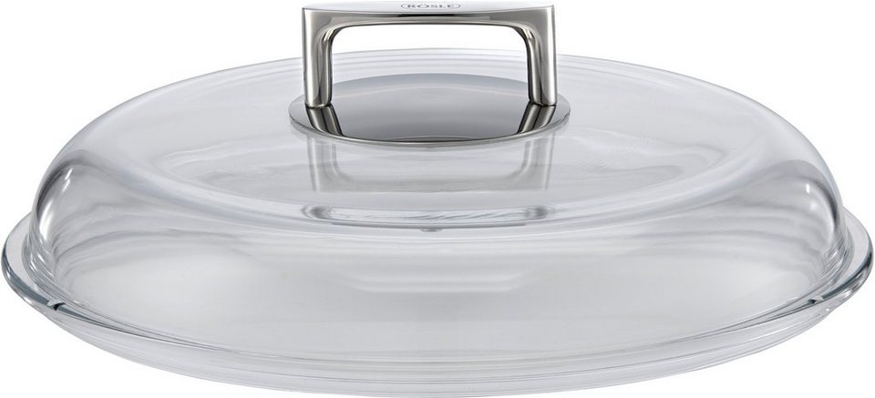 RÖsle Deckel Silence 1 Tlg Glasdeckel Mit Griff Aus Edelstahl