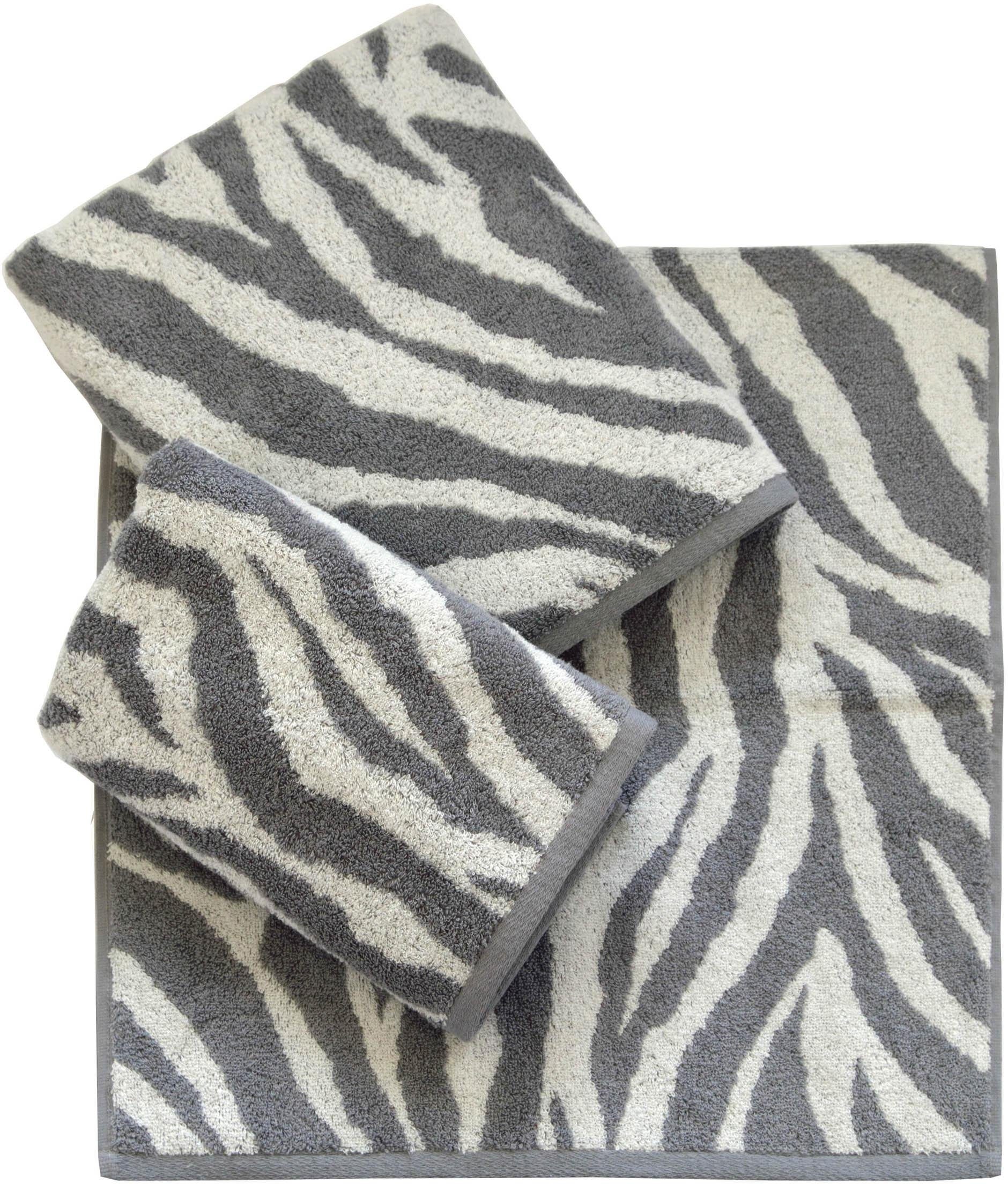Handtuch Set Dyckhoff Zebra In Zebrastreifen Optik Online Kaufen