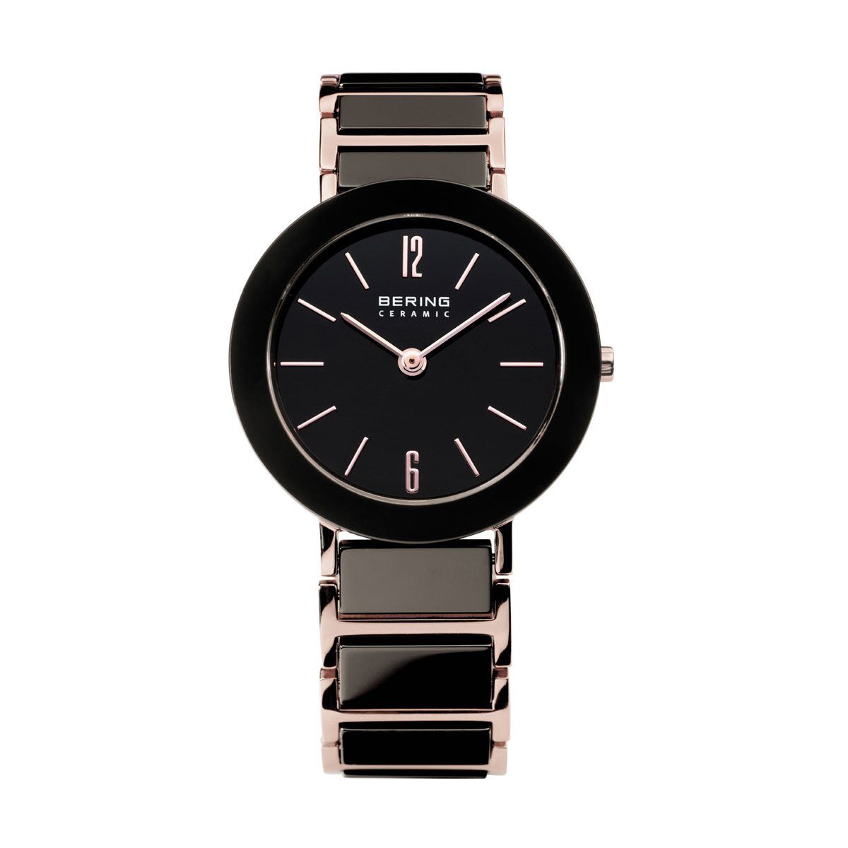 Bering Bering 11435-746 Damenuhr CERAMIC Schwarz Rosegold online kaufen ...