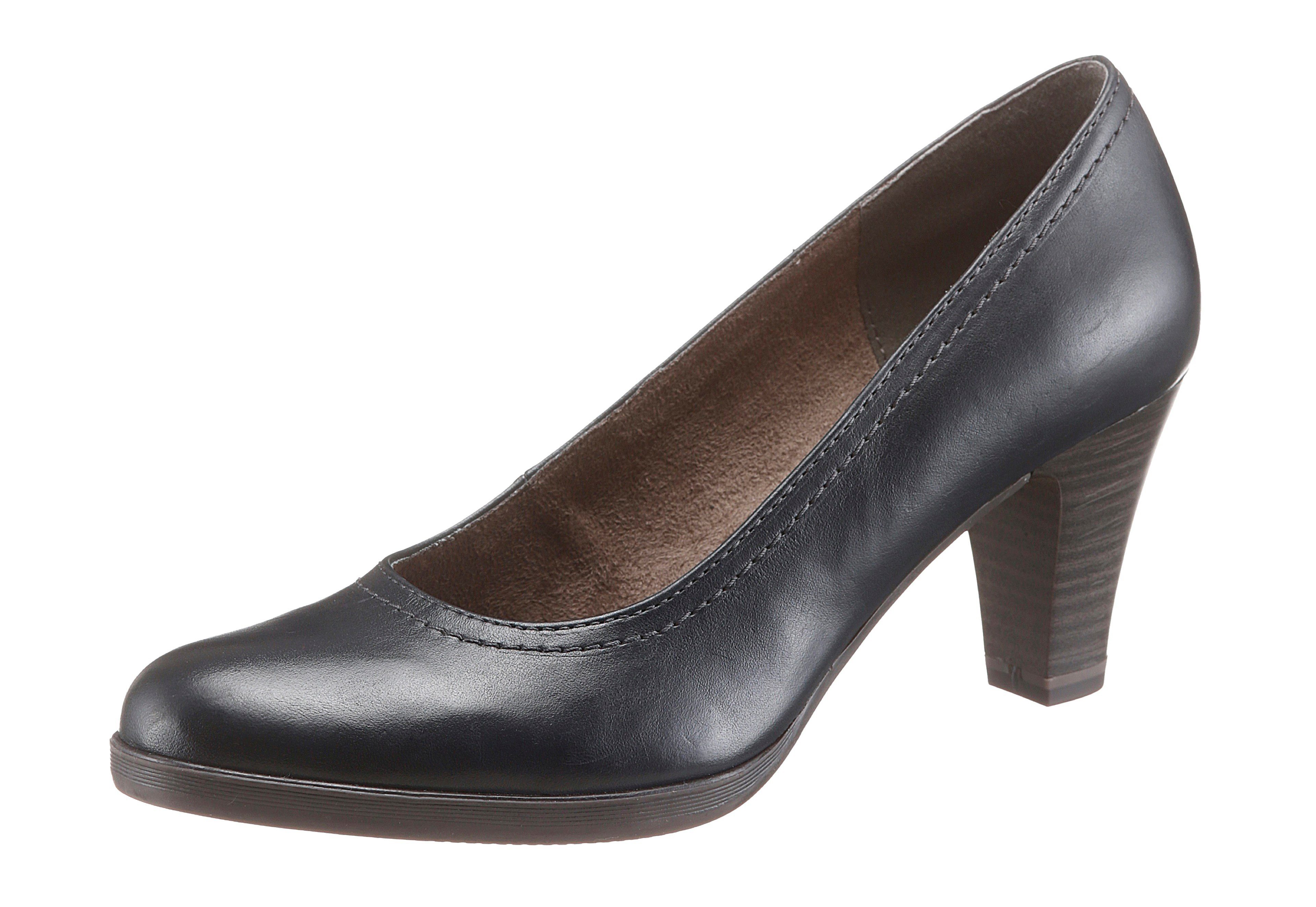 Tamaris Pumps im Basic-Look, Tragefreundliches Textilfutter online ...