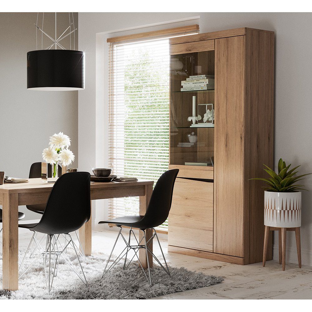 Lomadox Esszimmer Set Sanford 129 Spar Set 2 St San Remo Eiche