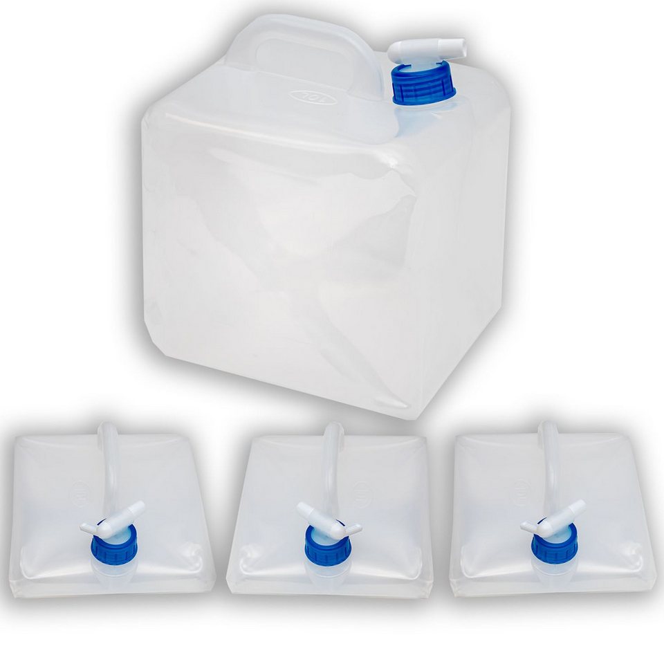 Intirilife Kanister Set 4 St 4x Wasserkanister Wasserkanister 10l
