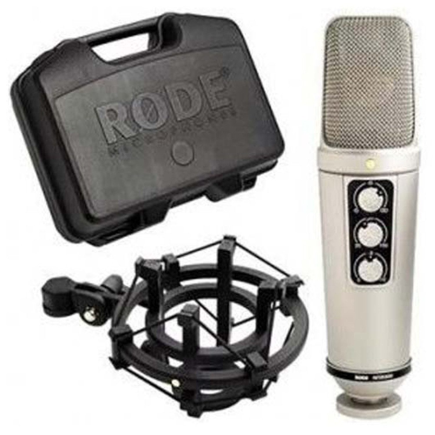 RØDE Mikrofon Rode NT2000 Kondensatormikrofon Inkl SM2 Spinne ...