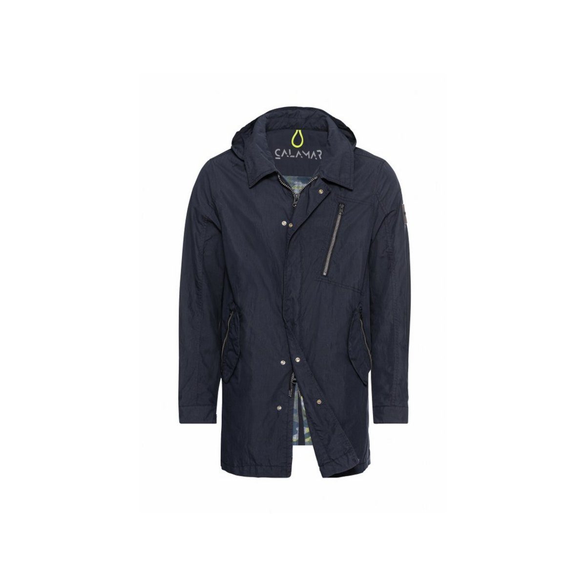 Calamar Anorak Blau Regular Fit 1 St Modisch Und Modern