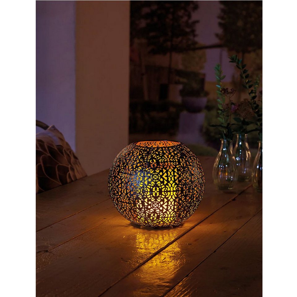 Luxform Led Gartenleuchte Luxform Solar Gartenleuchte Coco 20cm