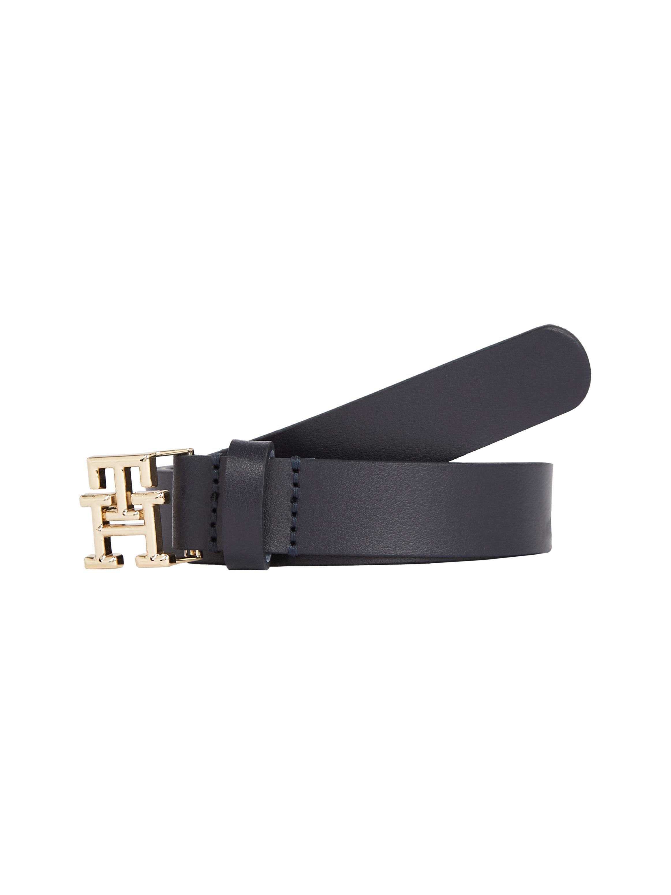 Tommy Hilfiger Ledergürtel Th Logo 25 Mit Monogramm Schnalle