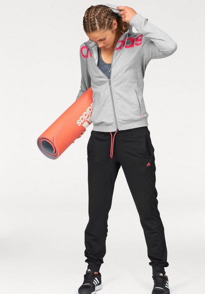 Adidas Performance Jogginganzug Essential Linear Tracksuit« Online