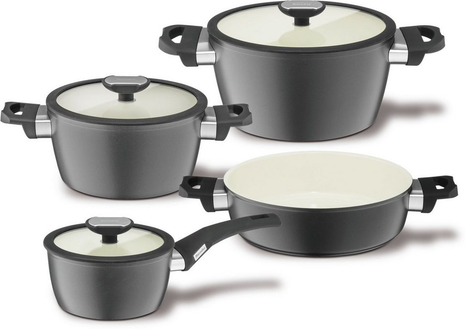 Berndes Topf Set Balance Induction Smart Aluminiumguss Set 7 Tlg