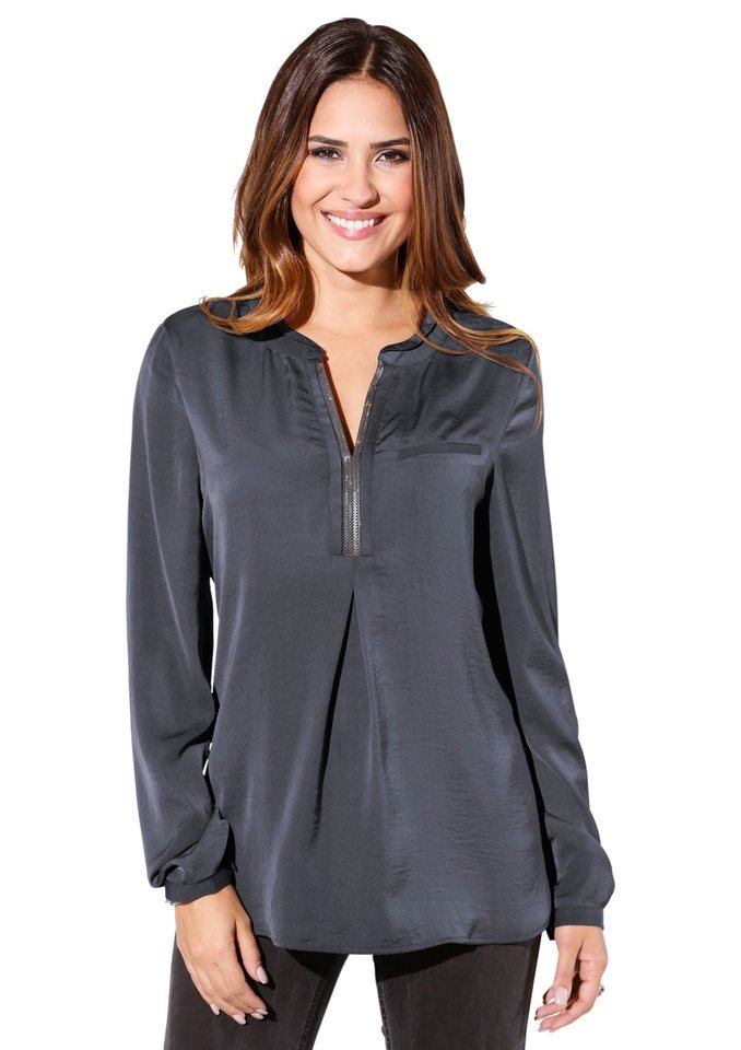Création L Bluse Mit Funkelnden Pailletten Kaufen Otto