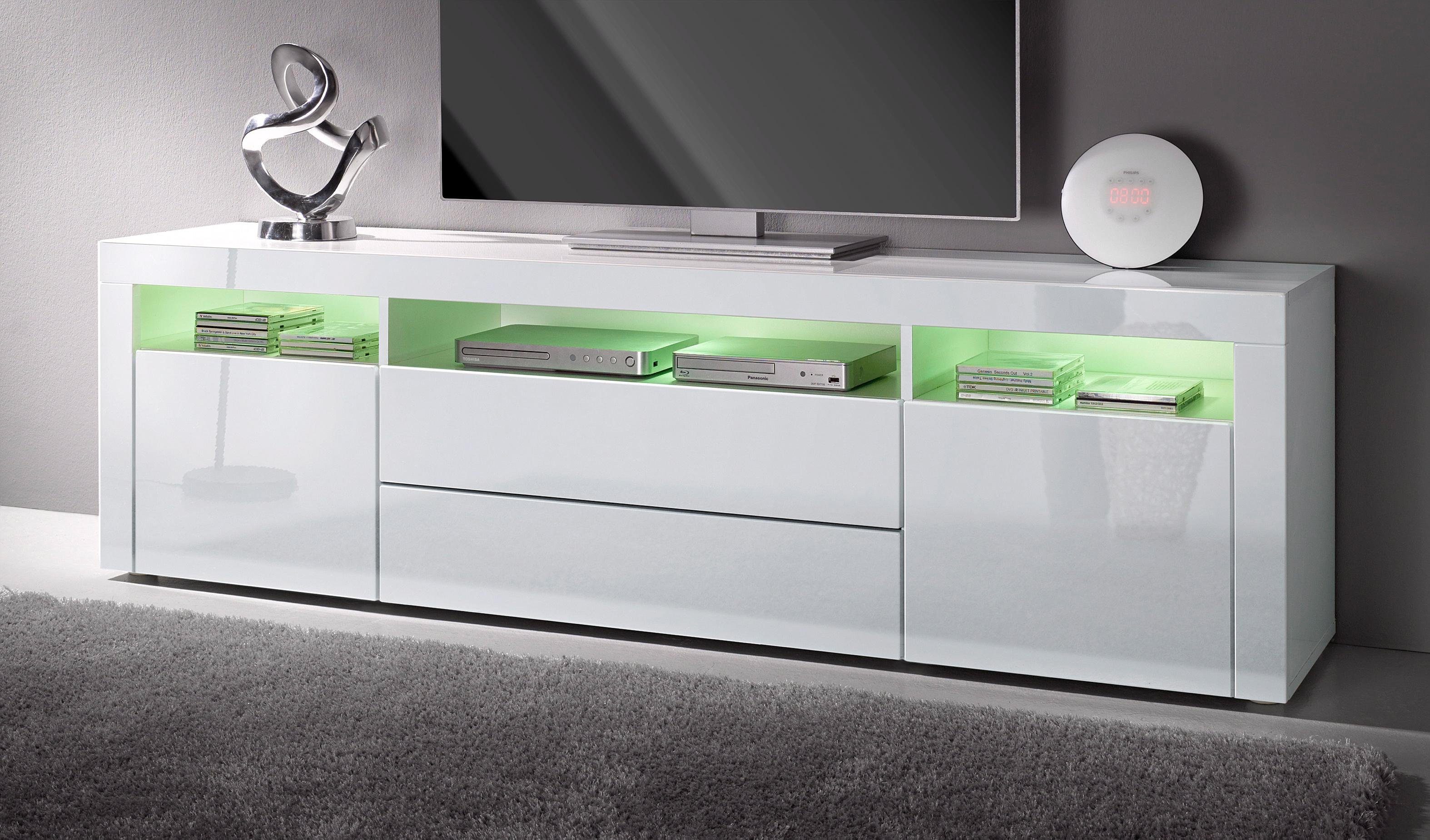 Weiße Hochglanz Lowboards online kaufen | OTTO