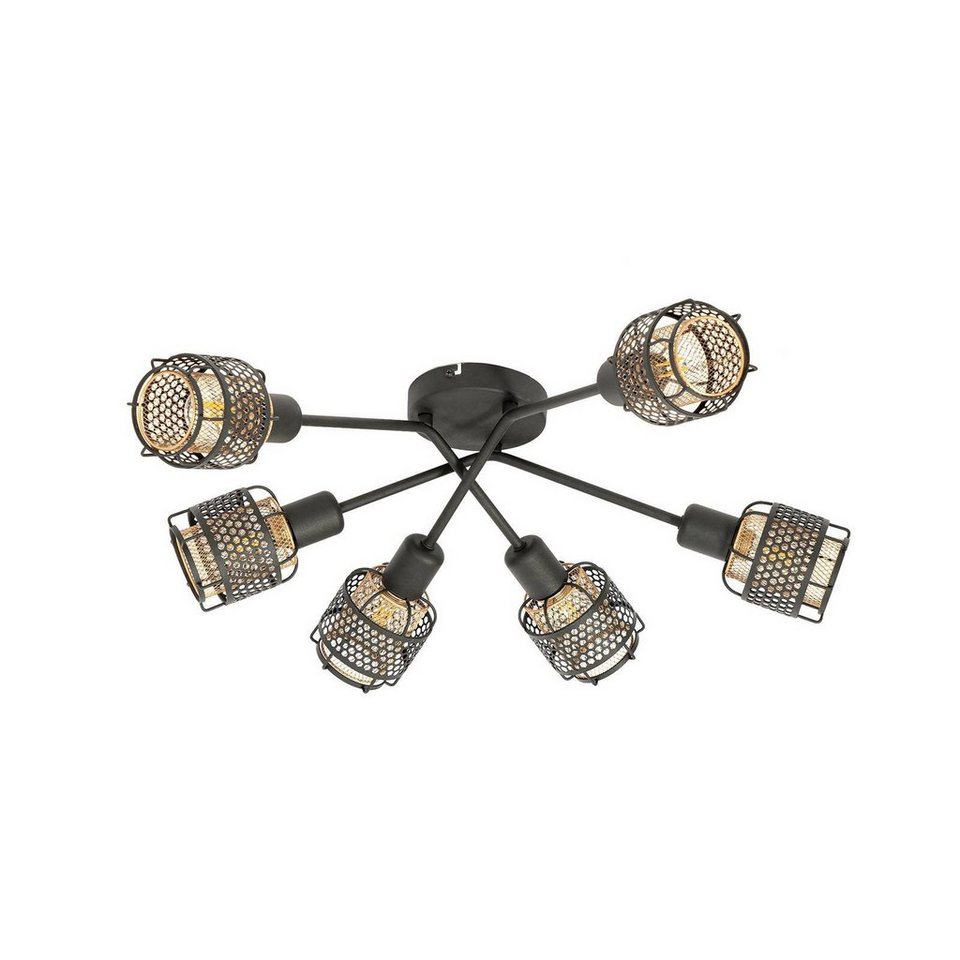 Lindby Deckenleuchte Eudoria Dimmbar Led Lampen Modern Metall