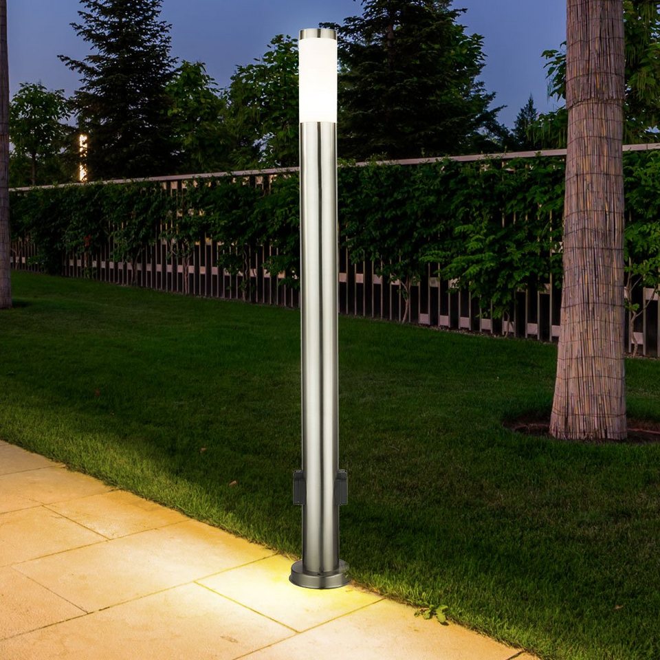 Etc Shop Led Steckdosenleuchte Aussenlampe Mit Steckdosen