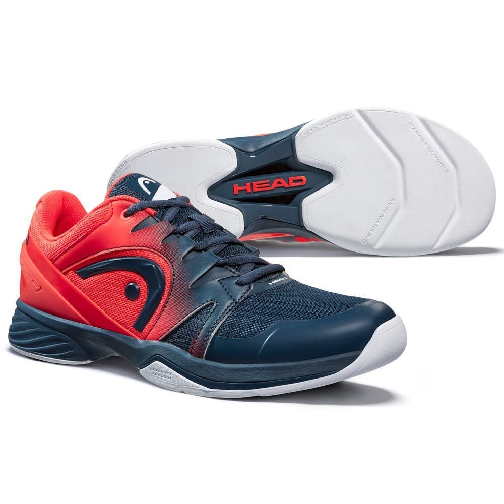 Head Hallenschuhe Herren Gr. 38,5 HEAD Sprint Pro 2.5 Carpet Men MNNR Tennisschuh