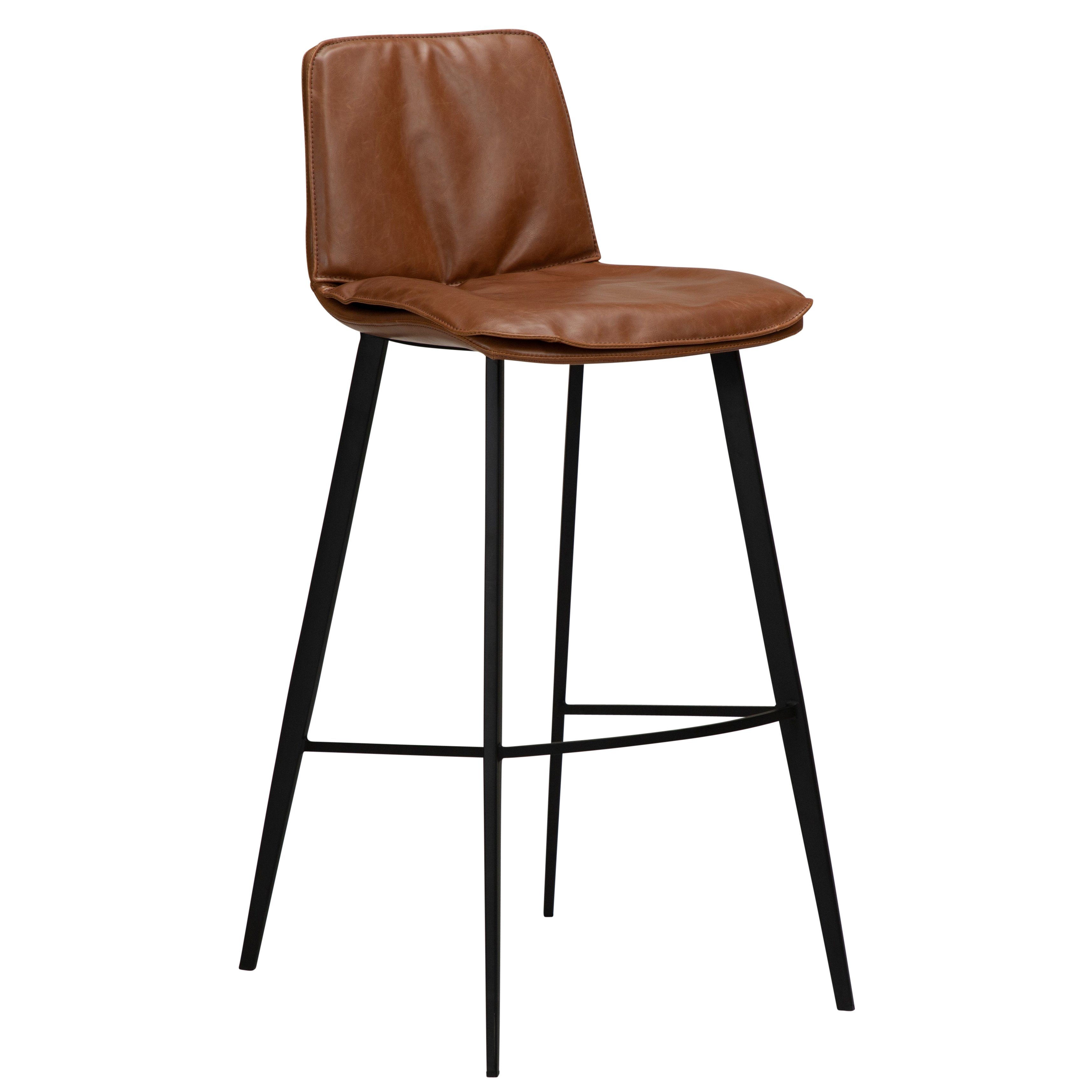 Ebuy24 Barhocker 2er Set Danform Fierce Barhocker Vintage Braun