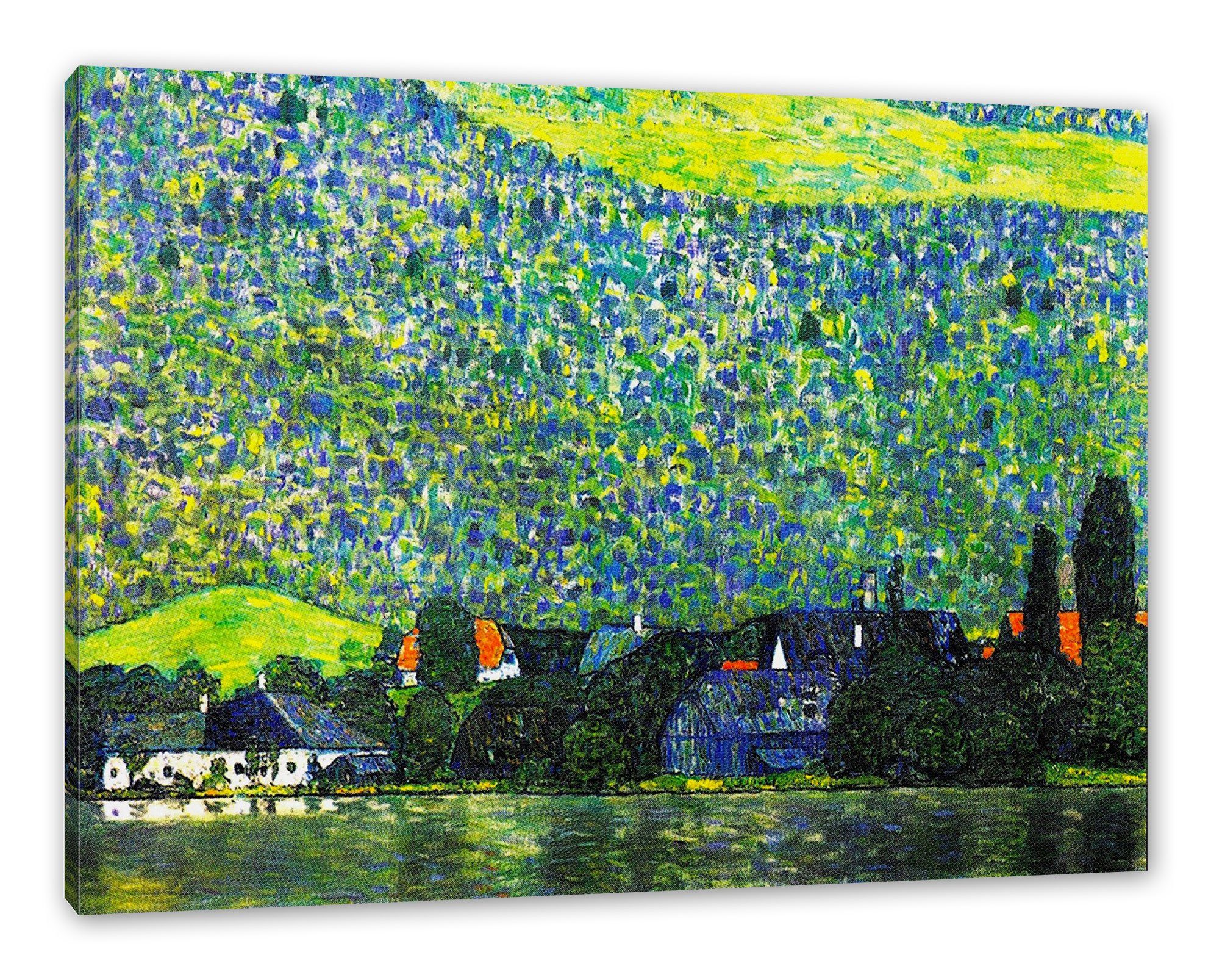 Pixxprint Leinwandbild Gustav Klimt Litzlberg Am Attersee Gustav