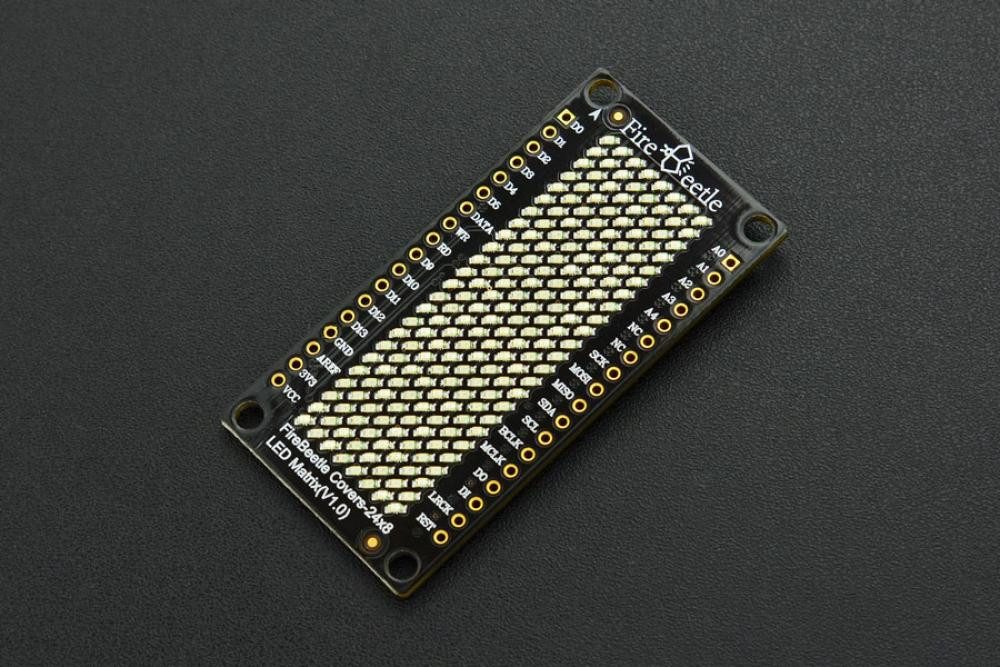 DFRobot DFRobot FireBeetle Covers-24×8 LED Matrix (Blau) für Arduino ...