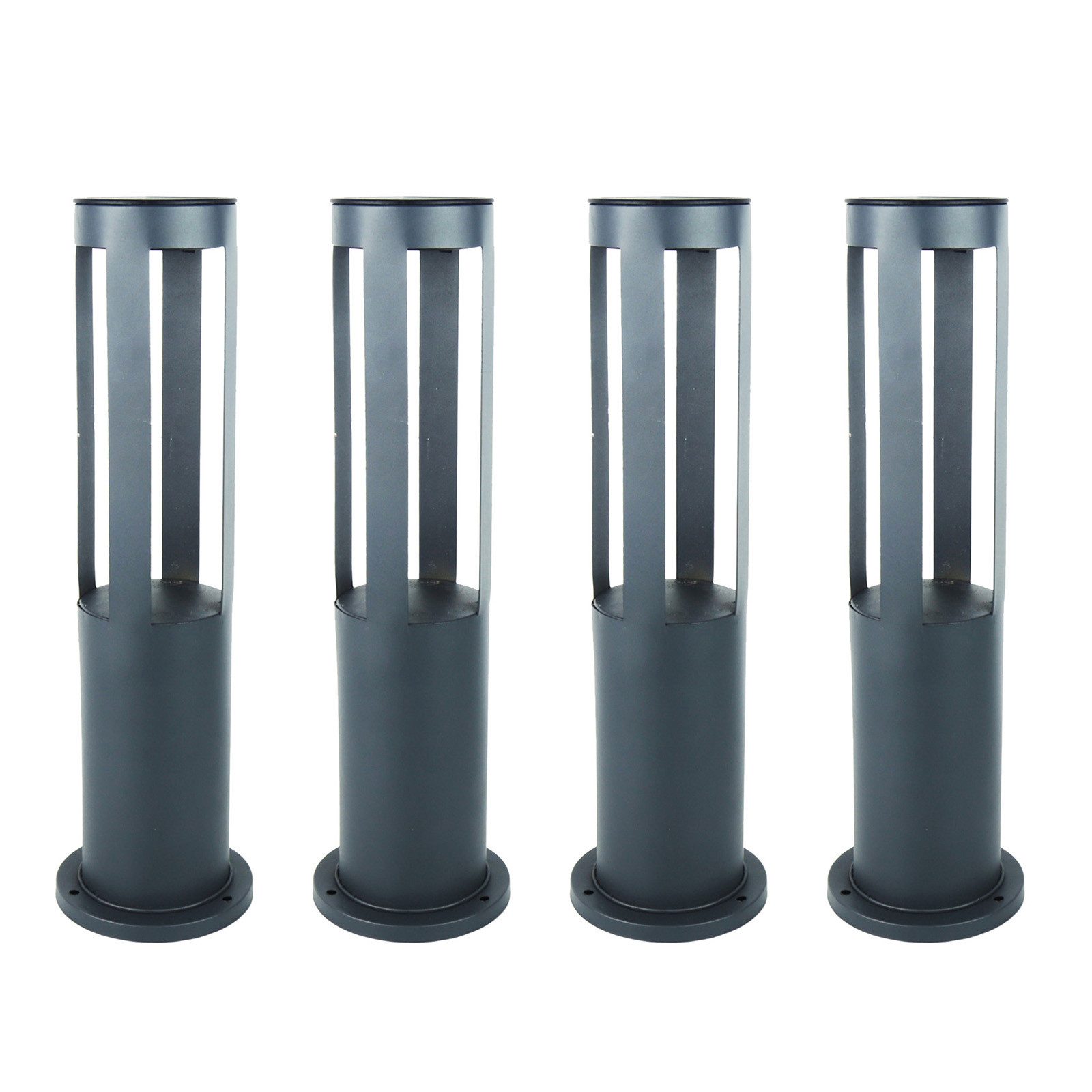 HTI-Living LED Solarleuchte Solarleuchte 4er Set Soley, LED ...