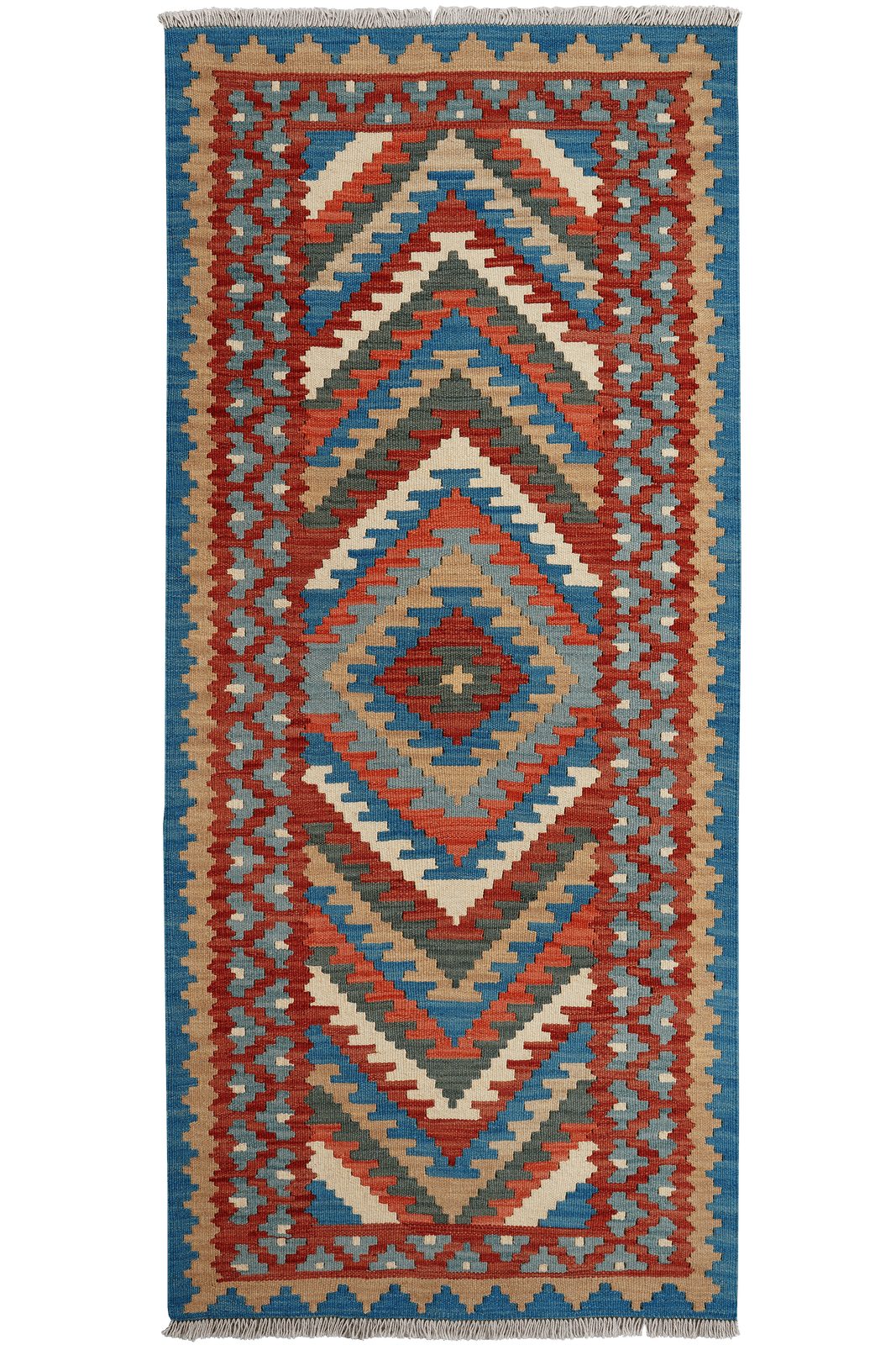 Looma Teppich Kelim Gashgai 303x89cm, rechteckig, Höhe: 5 mm, Gashgai ...