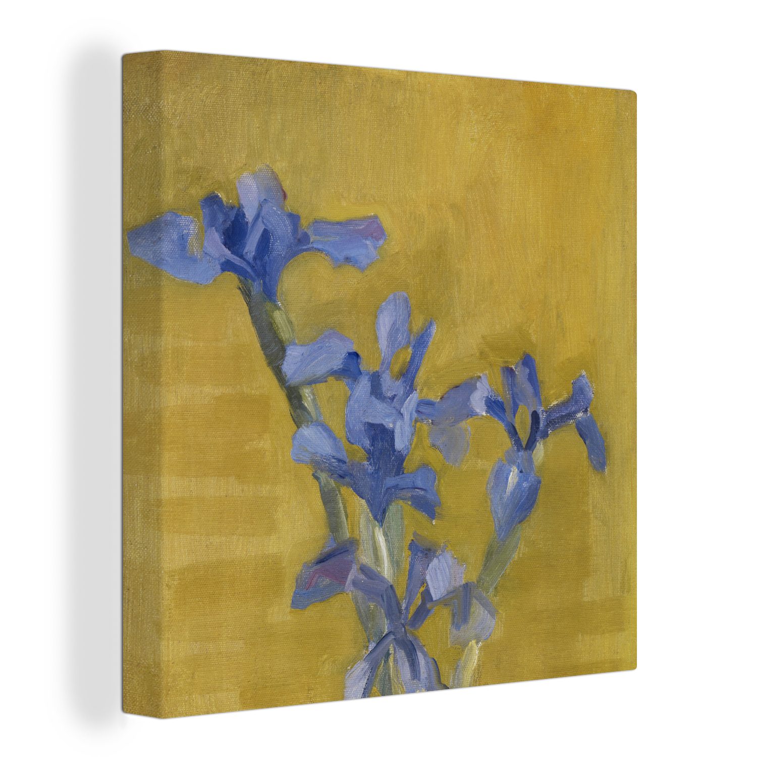 Onemillioncanvasses® Leinwandbild Schwertlilien Piet Mondrian Alte